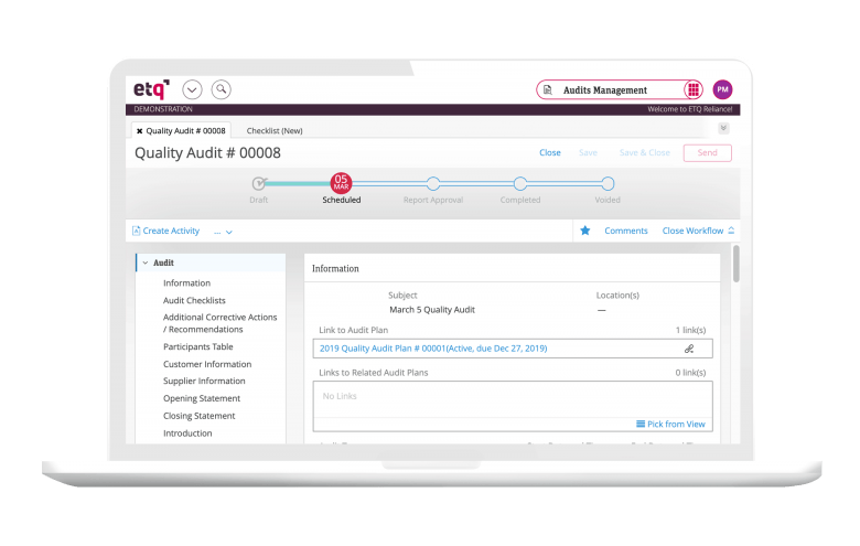 Quality Audit Software to Ensure You Are Always Ready | ETQ