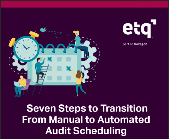 Improving Audit Scheduling with Automation | ETQ Reliance - ETQ